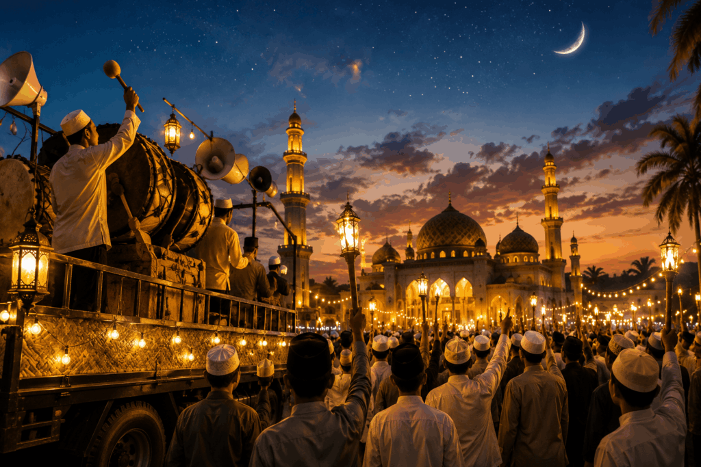 Takbiran Idul Adha 2026 Dan Suasana Malam Hari Raya Kurban ...